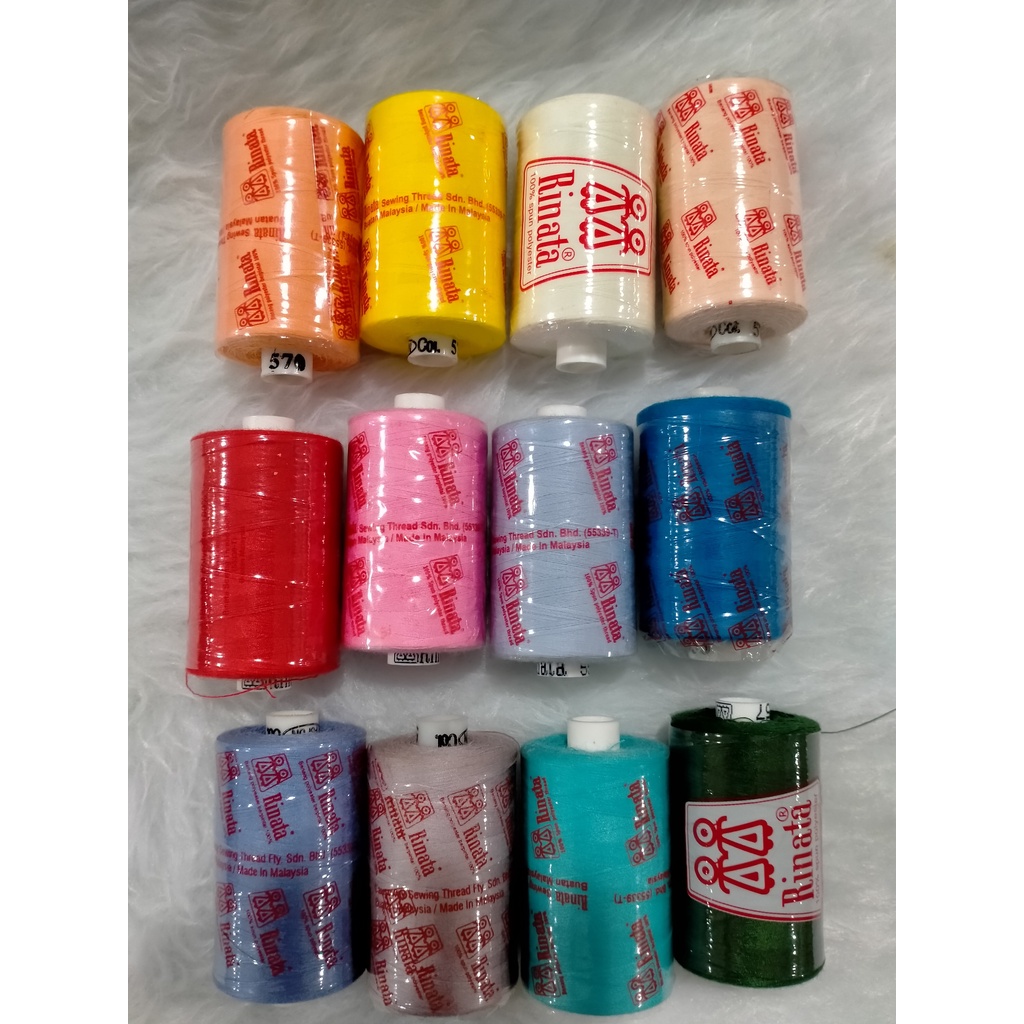 RINATA 1000MTS/BENANG/THREAD(552-576) | Shopee Malaysia