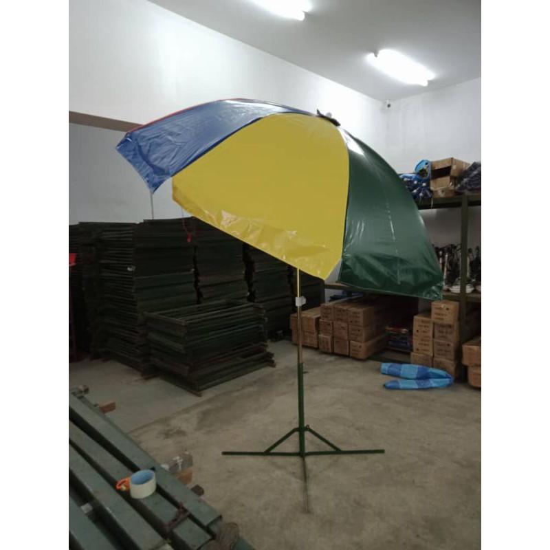 [ Ready Stock ] Payung Pasar Malam Bulat, Canopy, Payung Niaga, Payung ...