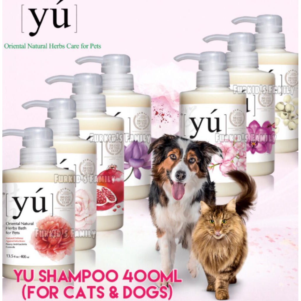 Yu Shampoo For Cats and Dogs 250ml/400ml | Shopee Malaysia