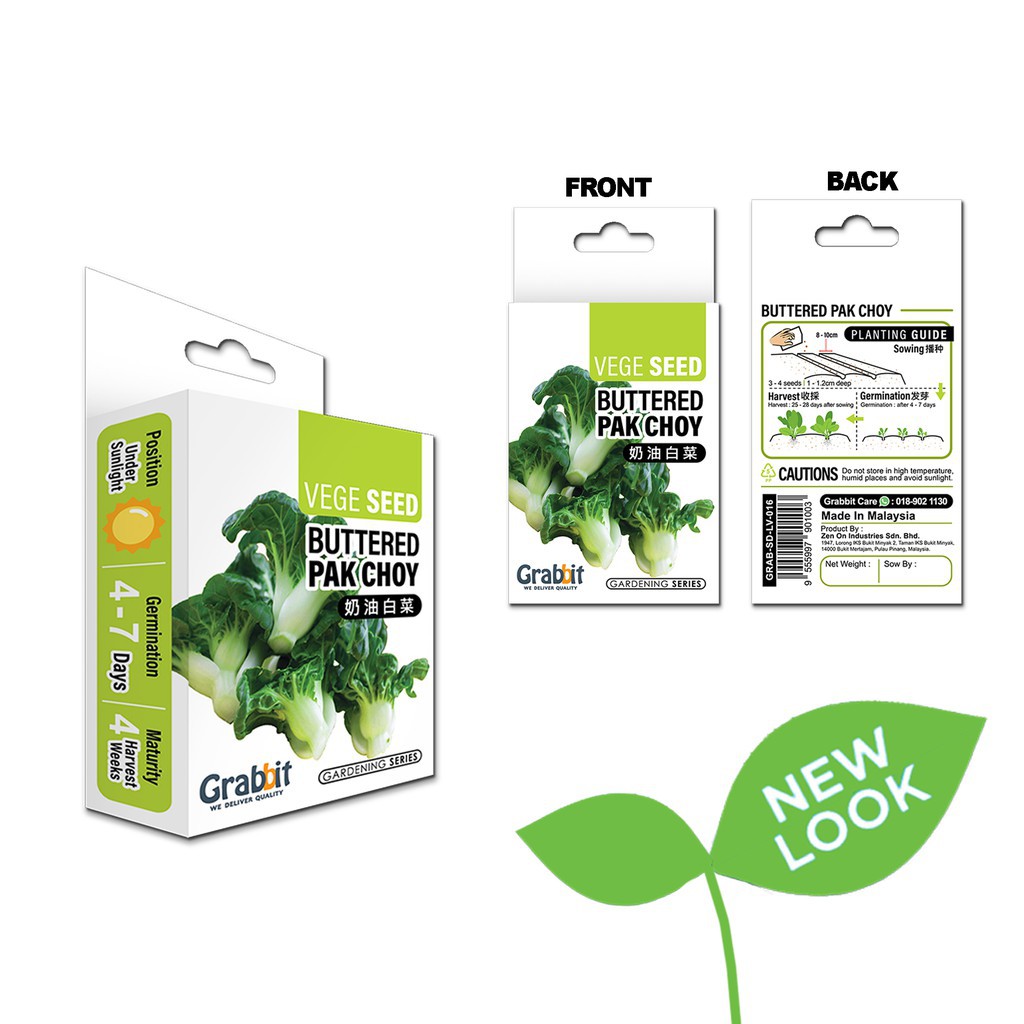 Grabbit Vegetables Seeds & Fruits Seeds P2 Biji Benih Sayur & buah ...