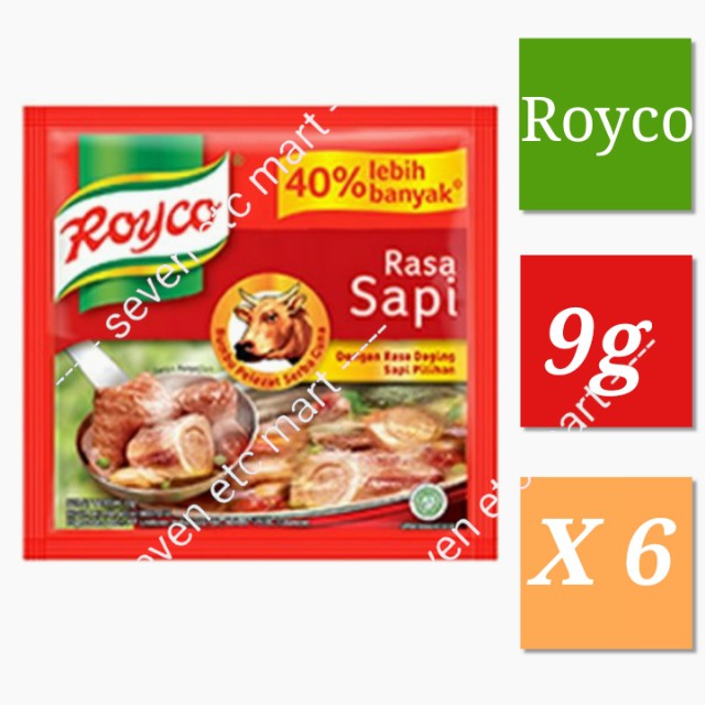 Royco Beef Flavor (6 Sachets) | Shopee Malaysia