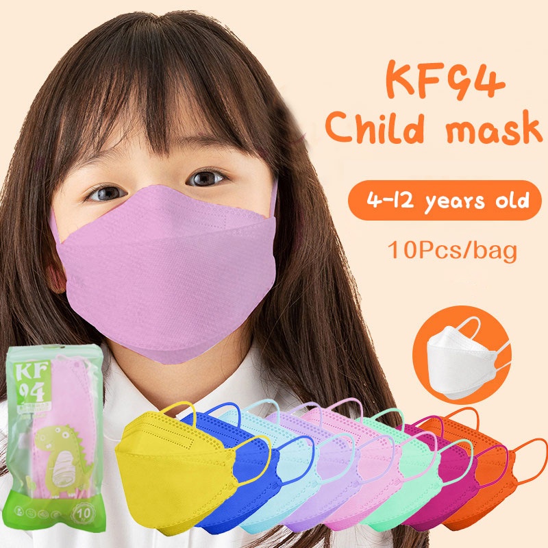 50pcs/KF94 Children DisposableMask Cartoon Design/ Kids 3D Mask for 4 ...