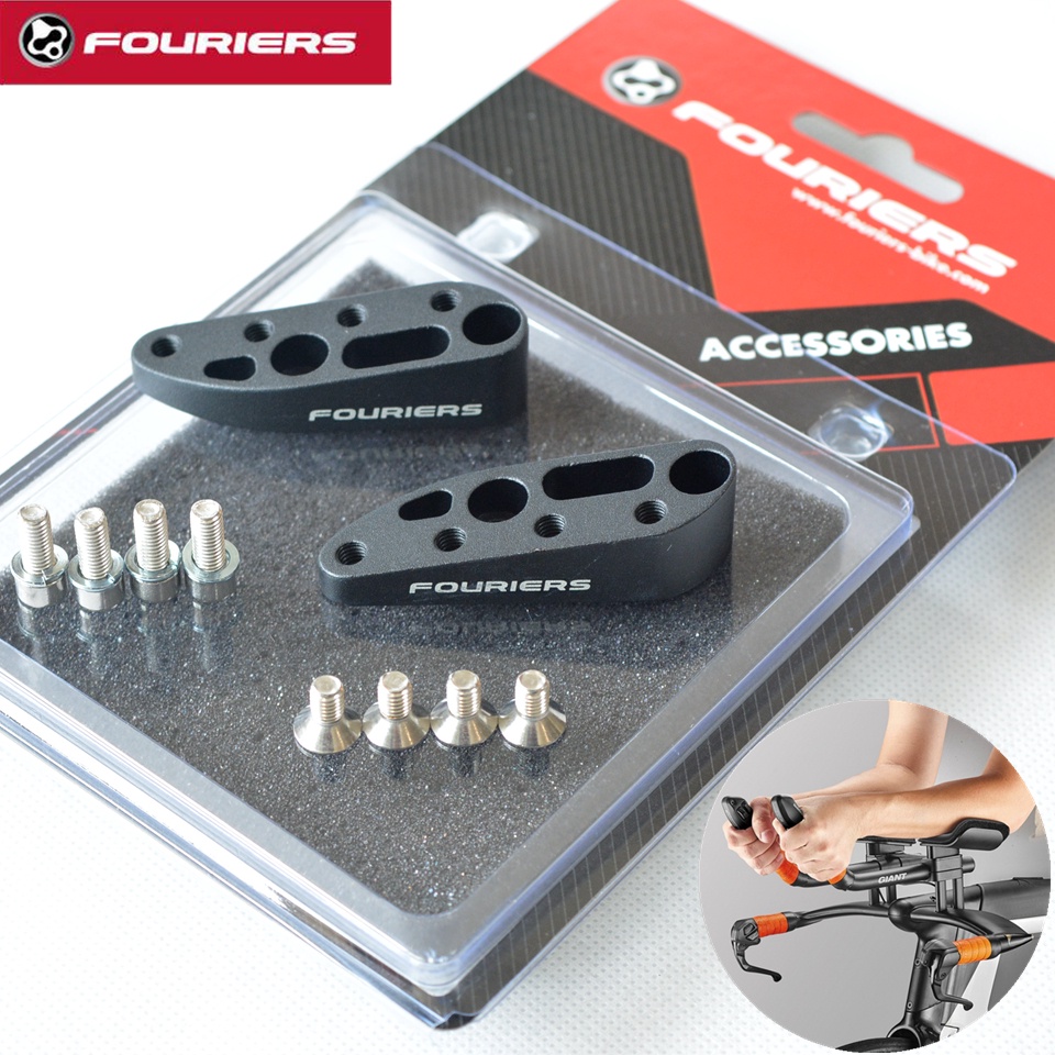 FOURIERS Alloy TT Handlebar Spacer Extender For GIANT New Trinity Road ...