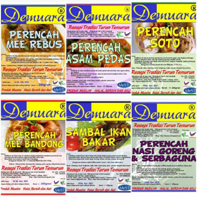 PERENCAH ASLI MUAR - MEE BANDUNG | MEE REBUS | SOTO | ASAM PEDAS | IKAN ...