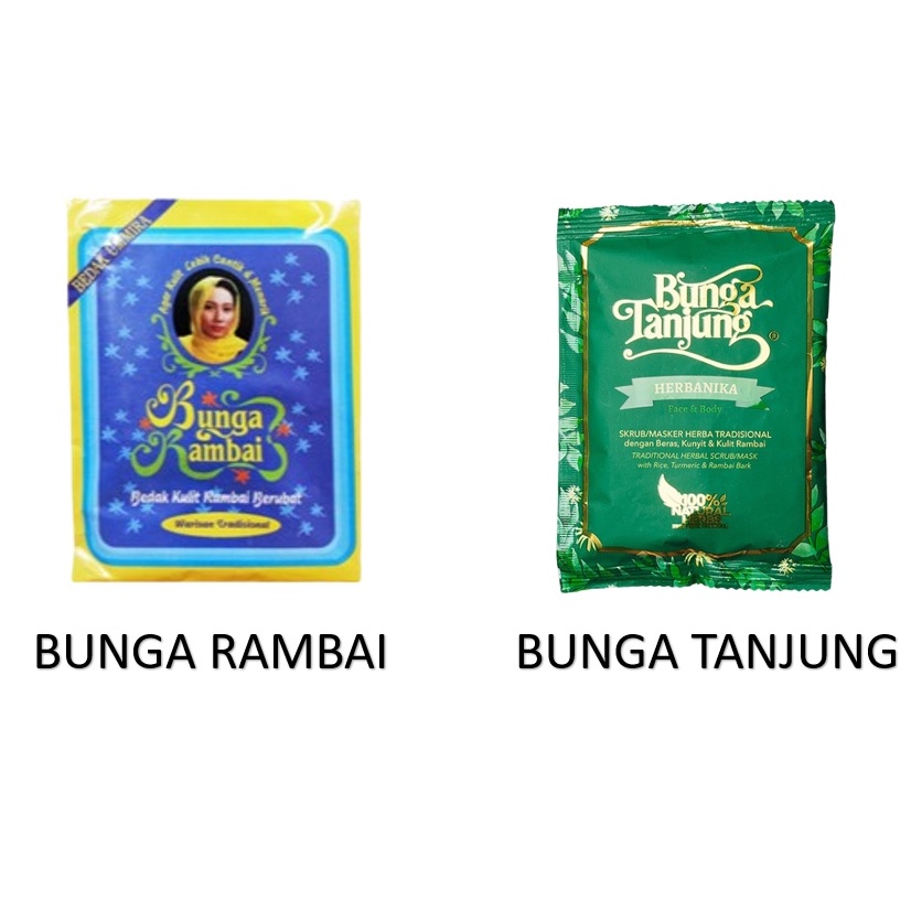 BEDAK UMMIRA BEDAK BUNGA (BEDAK RAMBAI & BEDAK TANJUNG) (50 g) | Shopee ...