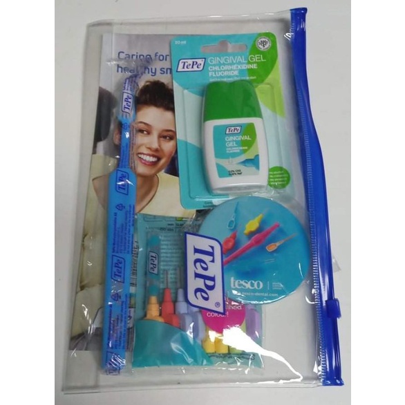 TEPE Perio Kit for Patient w/ Periodontits / Gingivitis Gentle Care TB ...
