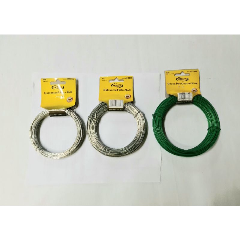 ARROW GREEN PVC COATED WIRE(1.1mm-1.6mm)/GALVANIZED WIRE ROLL(0.9mm/1 ...
