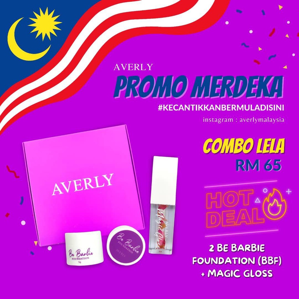 [READY STOCK] NEW EDITION Be Barbie Foundation New Look by Nabilah ...