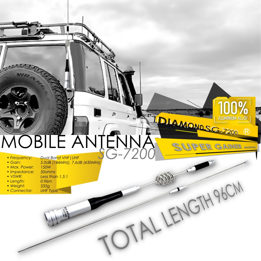 SG-7200 Mobile Antenna Super Gainer Series | Shopee Malaysia