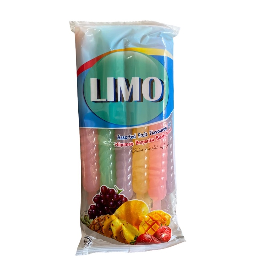 LIMO 立沫棒棒冰Assorted Fruit Flavoured Drink 10pcs | Shopee Malaysia