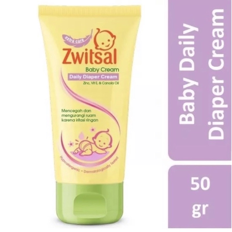 ZWITSAL Extra Care Baby Cream - Daily Diaper Cream 50gm | Shopee Malaysia