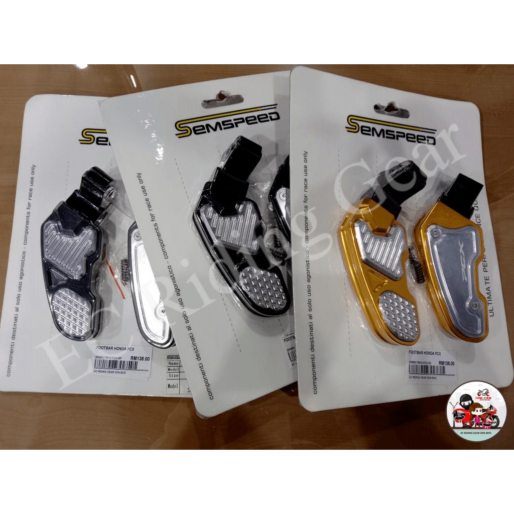 Honda PCX Rear Passenger Footrests Foot Pegs Pedal | Shopee Malaysia