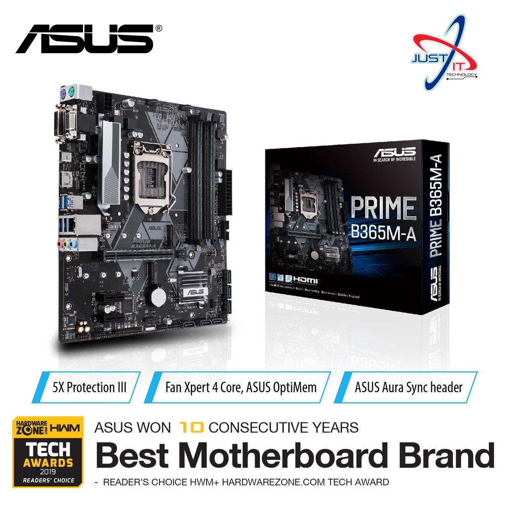 Asus Prime B365M-A Motherboard | Shopee Malaysia