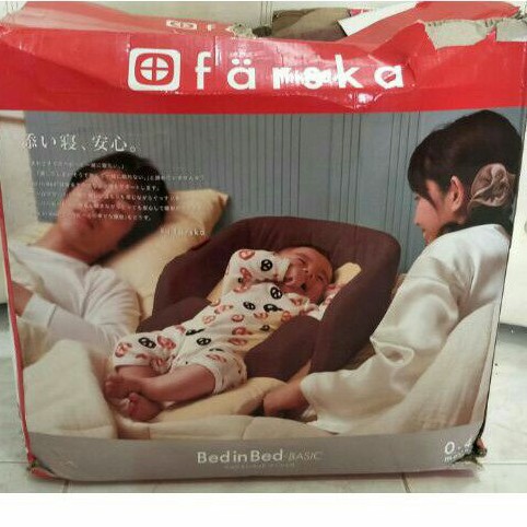 PRELOVED BED IN BED BABY FARSKA BRAND/PORTABLE BABY BED. | Shopee Malaysia
