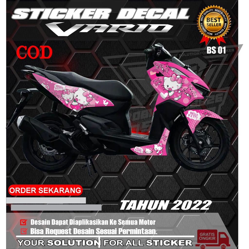 Decal STICKER VARIO 160 FULL Body/STICKER Variation HONDA VARIO 2022 ...