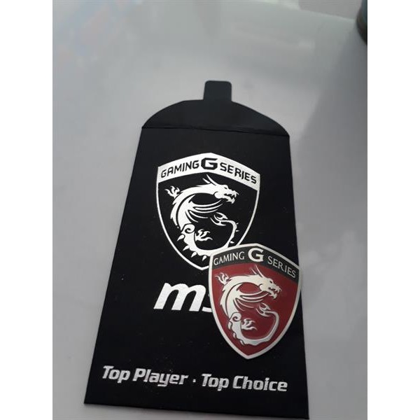 Msi Dragon Gaming Aluminum Sticker (18318) | Shopee Malaysia