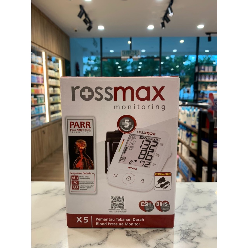 Preferred +】ROSSMAX X5 PARR BLOOD PRESSURE MONITOR | Shopee Malaysia