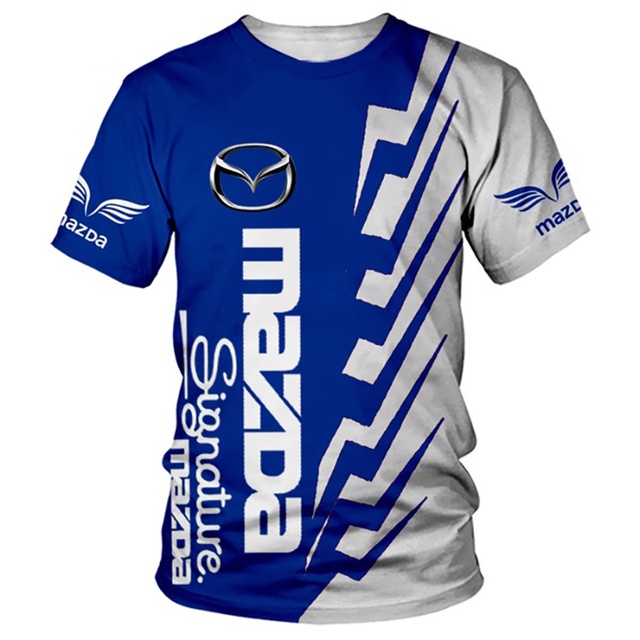 New Mazda T-Shirts RX7 JDM Racing Car 3D Print Streetwear Men Women ...