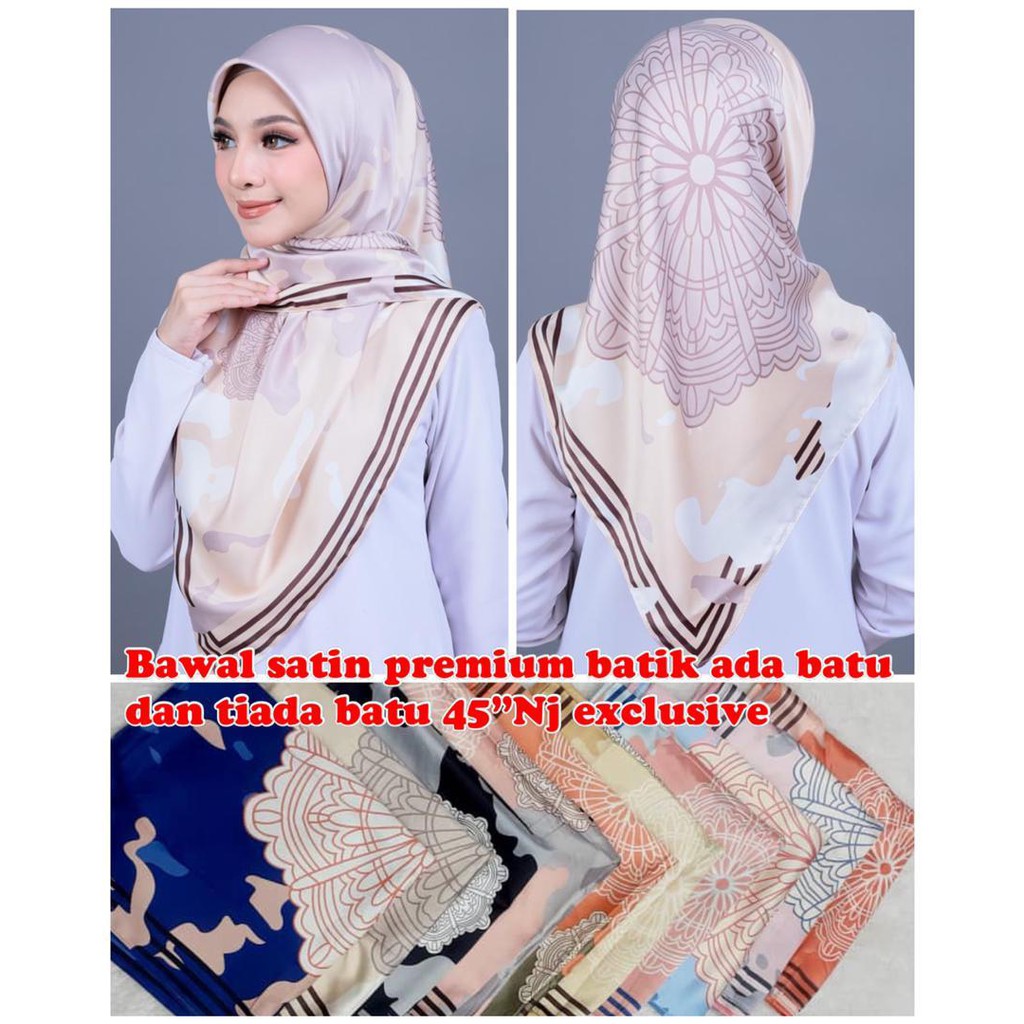 🔥NEW DESIGN BAWAL BATIK SATIN MURAH (SET B)🔥 | Shopee Malaysia