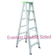Everlast DS09 Double Sided Aluminium Ladder 9 Step ( 90 inch height ...