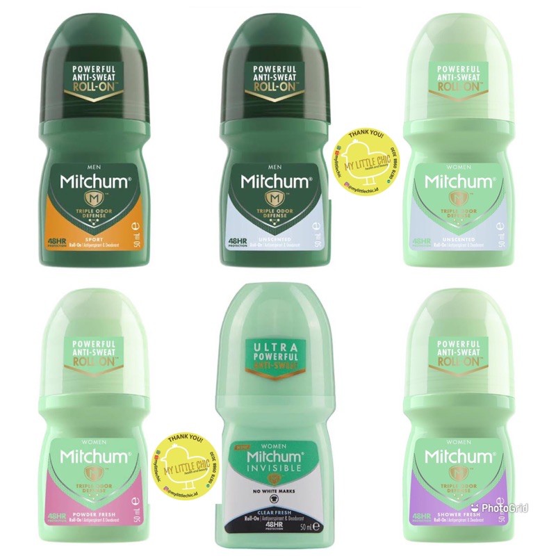 Mitchum Men / Women Roll On Deodorant 50 ml | Shopee Malaysia