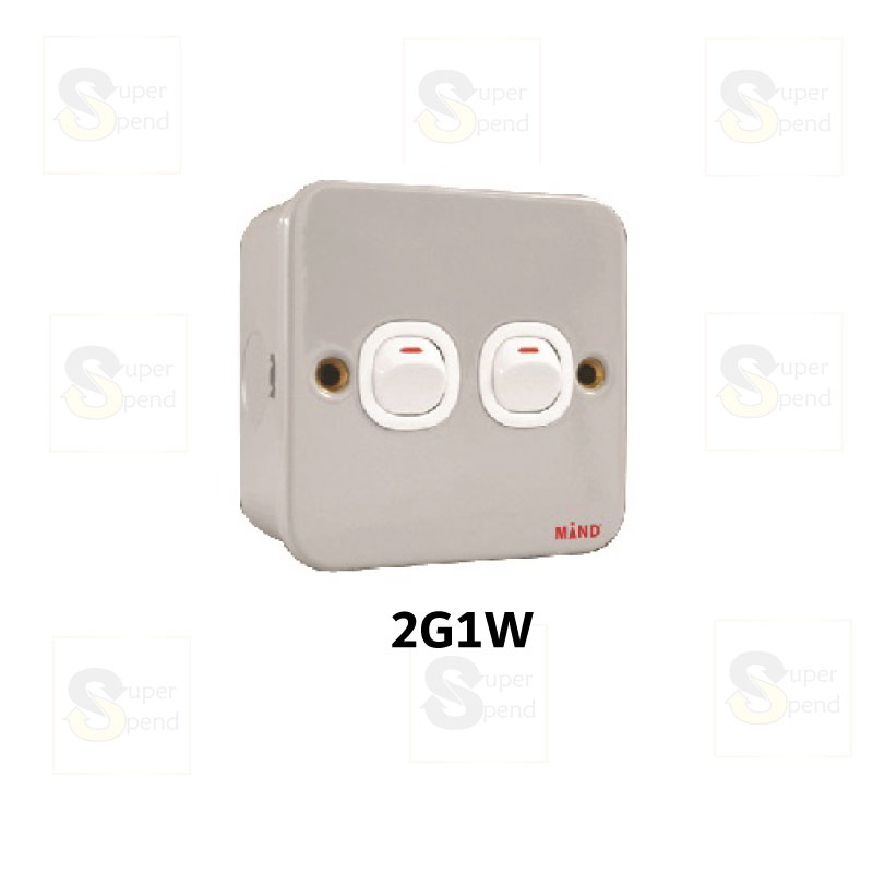 Metal Clad Switches 1G 1W / 1G 2W / 2G 1W / 3G 1W / 4G 1W / 20A / 1G ...