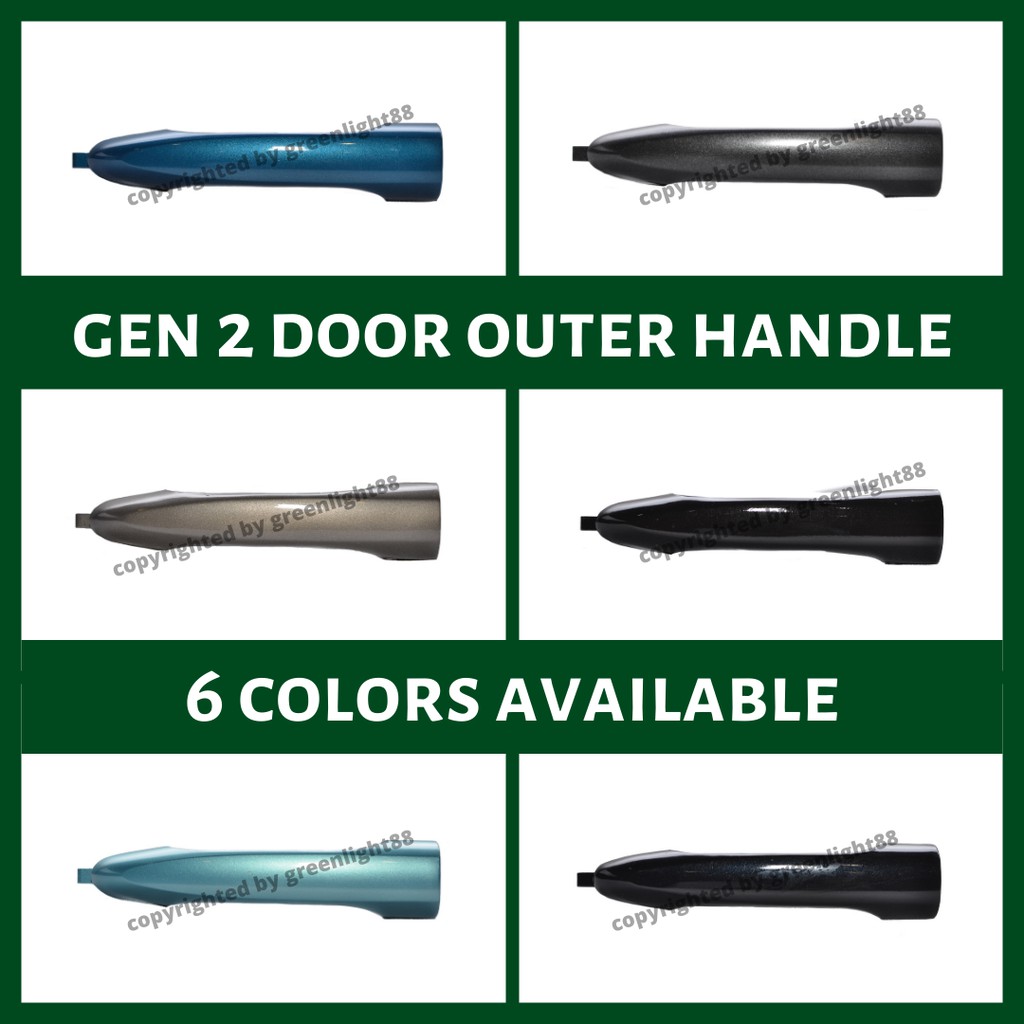 PROTON SAGA BLM FLX PERSONA OLD GEN2 EXORA DOOR OUTER HANDLE | Shopee ...