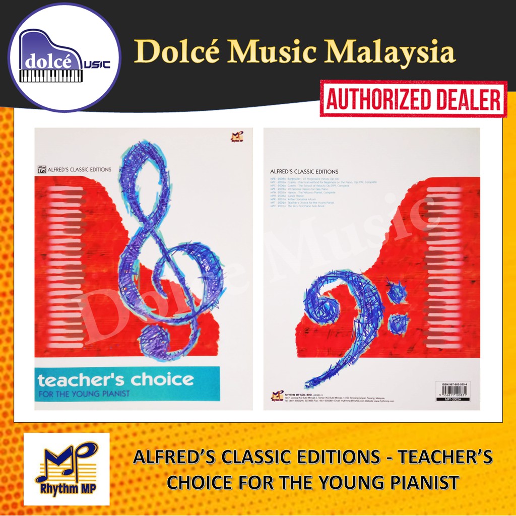 Rhythm MP - Alfred's Classic Editions - Teacher's Choice For The Young ...