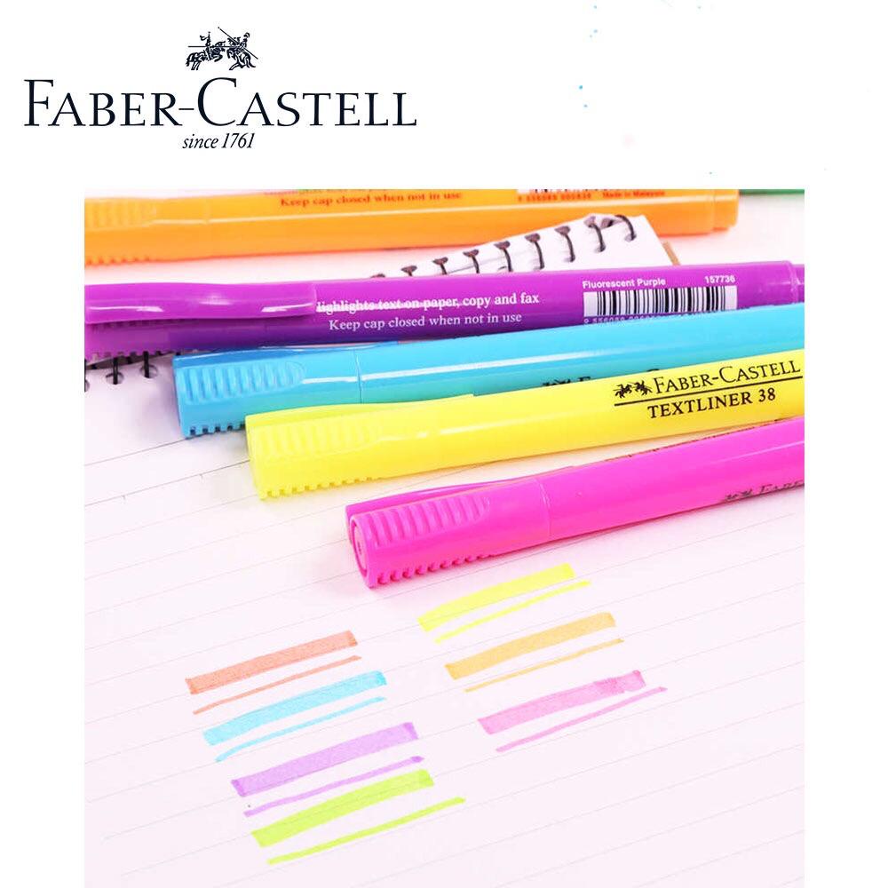 Faber-Castell Textliner 38 Pastel & Super Fluorescent Colour ...