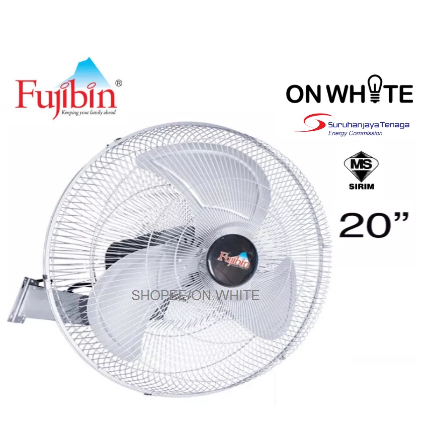 FUJIBIN FBW-20 20'' POWERFUL INDUSTRIAL WALL FAN METAL BLADE | Shopee ...
