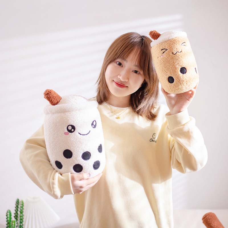 Bubble Milk Tea Plush Pillow toy Bubble Milk Tea doll Bubble Milk Tea ...