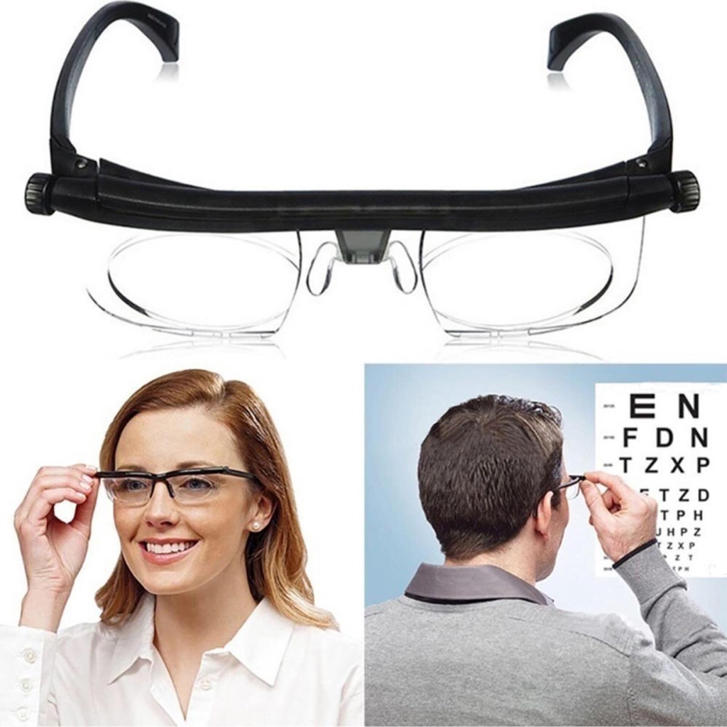 AIC DUAL VISION Adjustable Vision Focus Reading Glasses | Shopee Malaysia