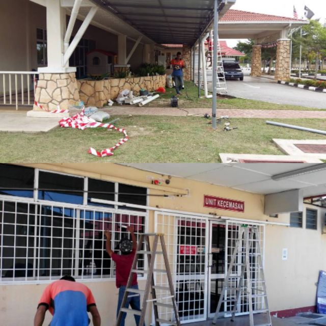 Kerja2 Besi & Atap Awning/Longkang/Welding | Shopee Malaysia
