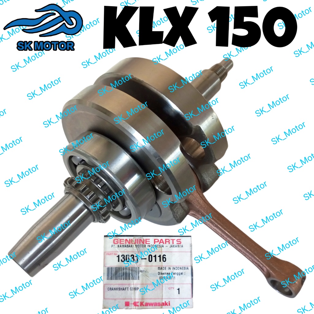 Kawasaki KLX150 KLX 150 Original Crankshaft Crank Shaft Assy With ...