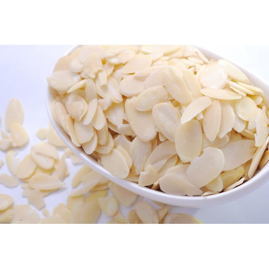 Almond SLICE 100 GRAM/ALMOND SLICE Raw/ALMOND TOPPING Assorted Dishes ...