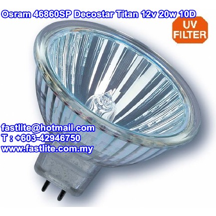 Osram 46860SP Decostar Titan Long life MR16 12v 20w 10D (Buatan Germany) | Shopee Malaysia