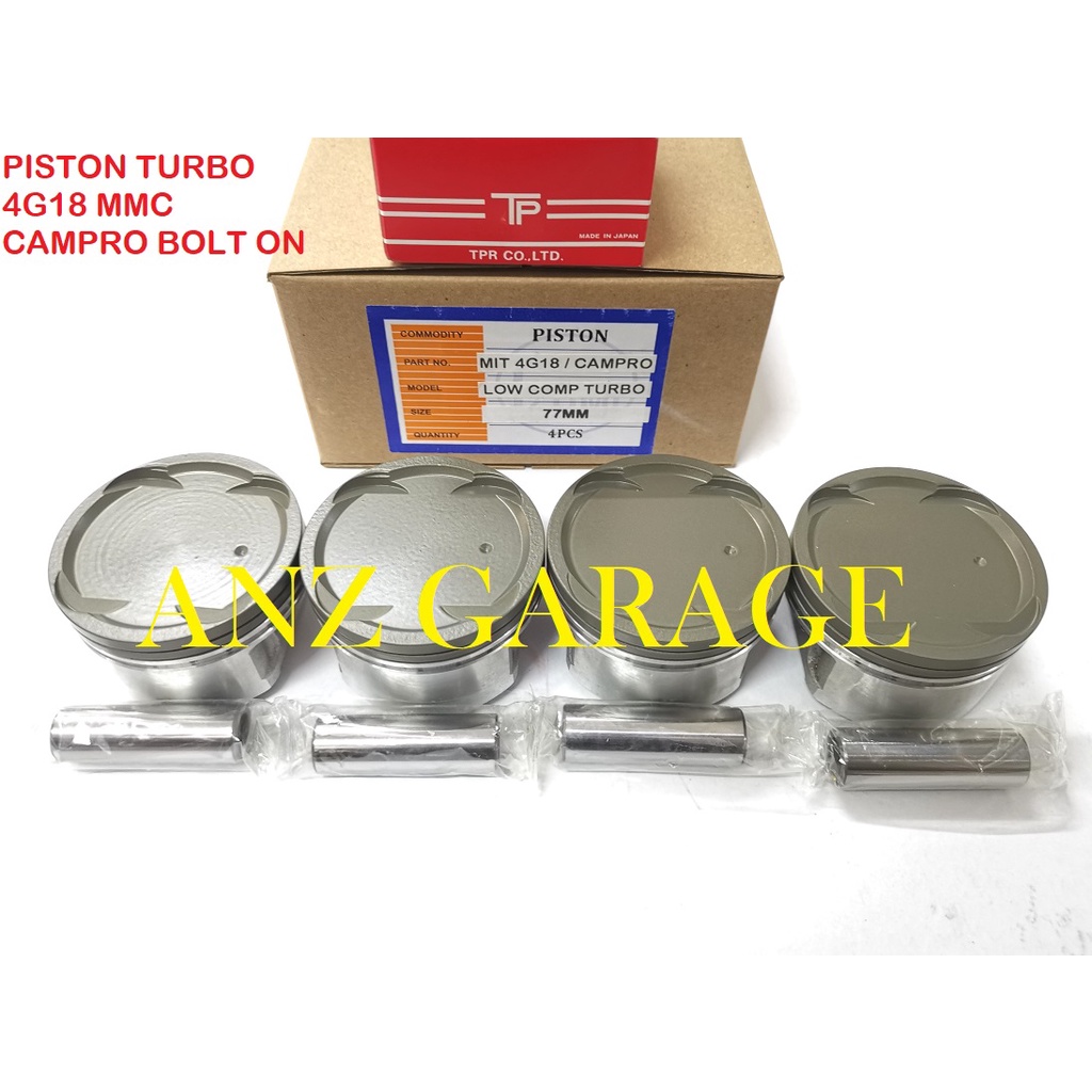 ART TURBO PISTON 4G18 WAJA MMC and CAMPRO BOLT ON | Shopee Malaysia