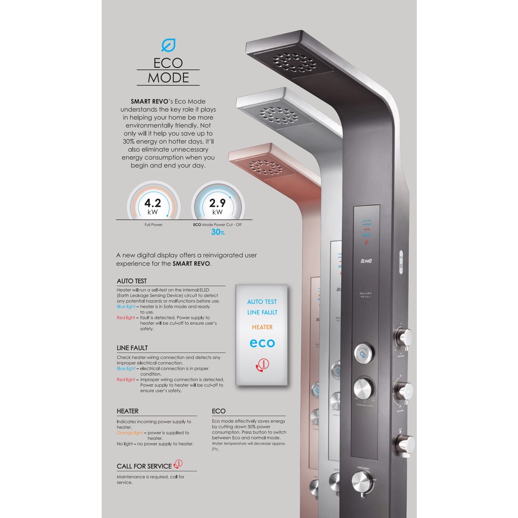 🔥Free Shipping🔥Alpha Smart Revo i with DC Pump / Revo e Water Heater ...