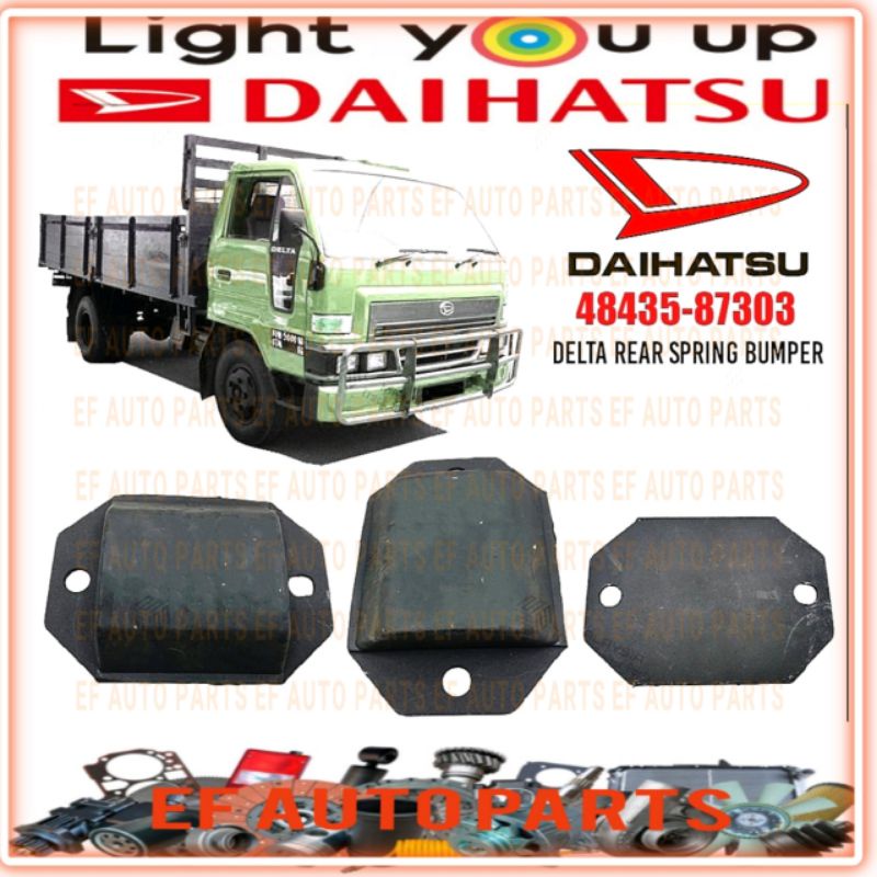 DAIHATSU DELTA DV57 DV58 DV99 DV116 REAR SPRING BUMPER MOUNTING STOPPER ...