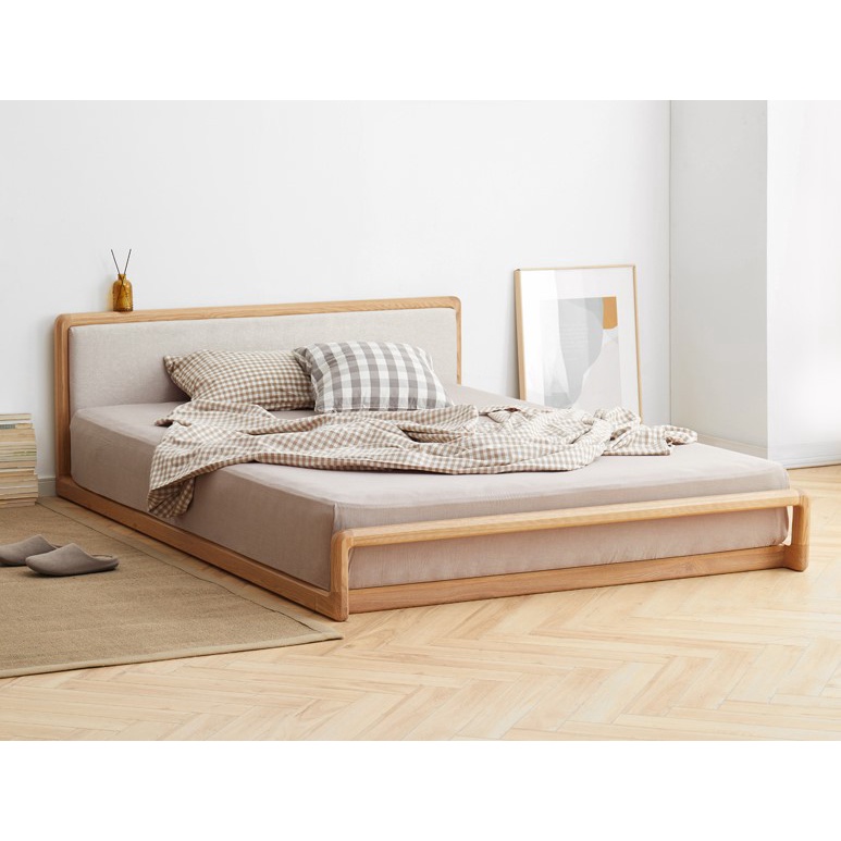 YS light luxury tatami bedframe, Fraxinus value wood from north America ...