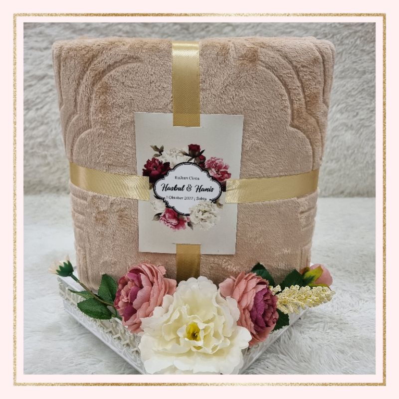 HANTARAN KAHWIN SEJADAH GEBU + WISH CARD + REBEN HANTARAN LELAKI ...