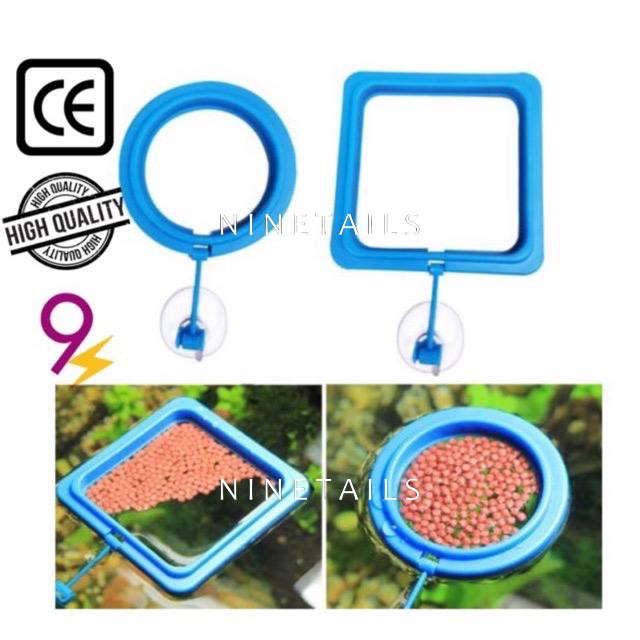 [READY STOCK] Aquarium Fish Tank Ring Feeder Station Floating Food ...