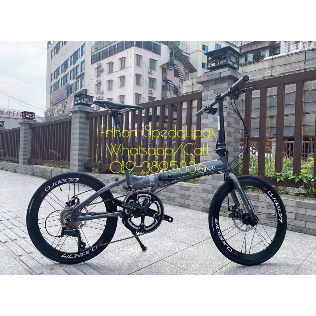 [FNHON BLAST BRAND NEW - READY STOK] FNHON FOLDING BIKE upgrade 451 ...