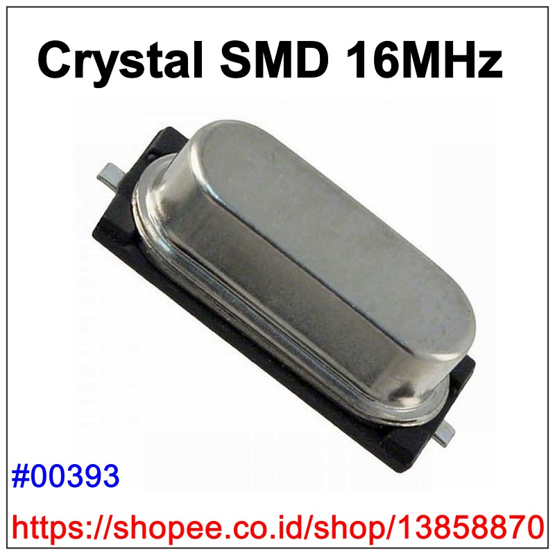 Crystal Oscillator 16mhz Smd, Crystal, Xtal | Shopee Malaysia