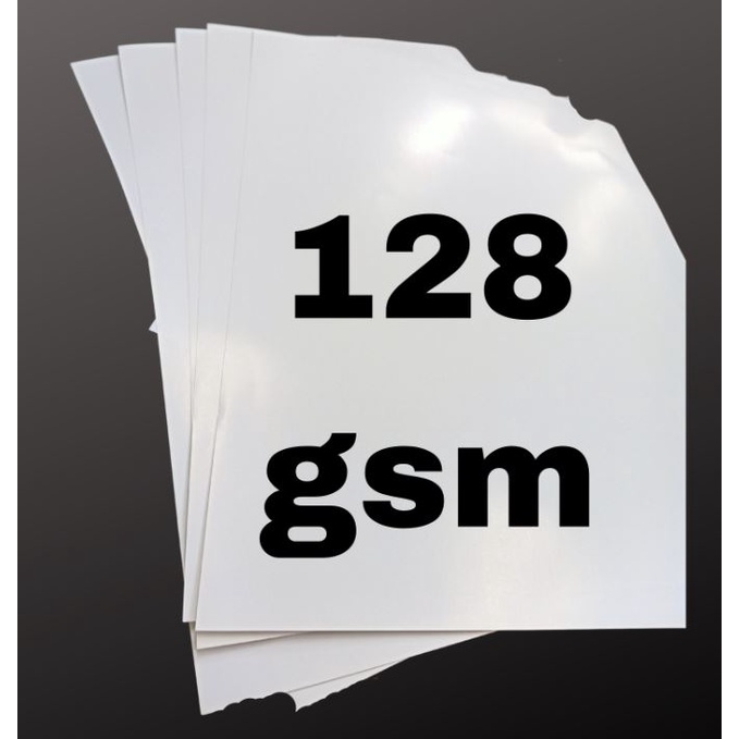 100GSM 128GSM 157GSM Double Sided GLOSSY ART PAPER A5 A4 A3 SIZE ...