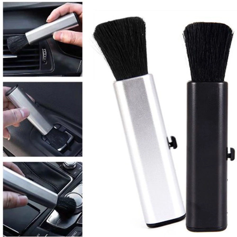 1PC Car Telescopic Air Conditioner Computer Cleaning Brush Keyboard ...
