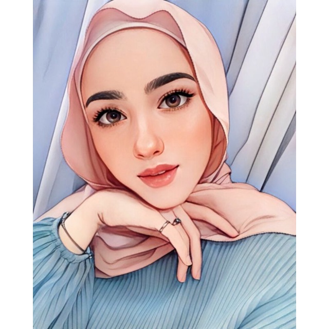 LUKISAN DIGITAL ILLUSTRATION SESUAI UNTUK MEDIA SOSIAL | Shopee Malaysia