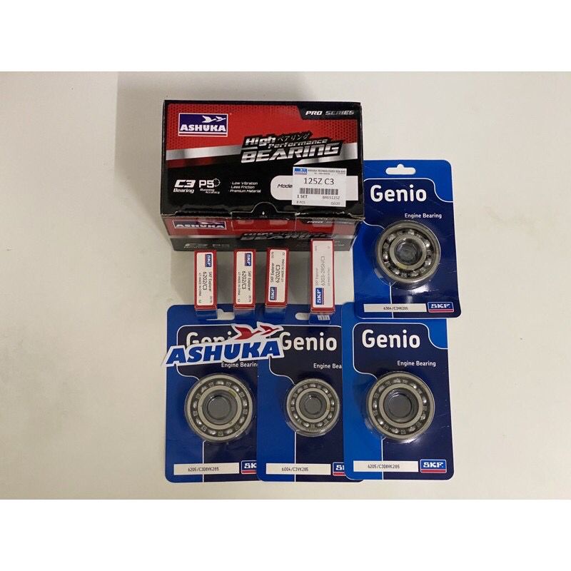 HONDA EX5 DREAM / Wave100 / EX5 class ENGINE BEARING SET SKF C3 (ASHUKA ...