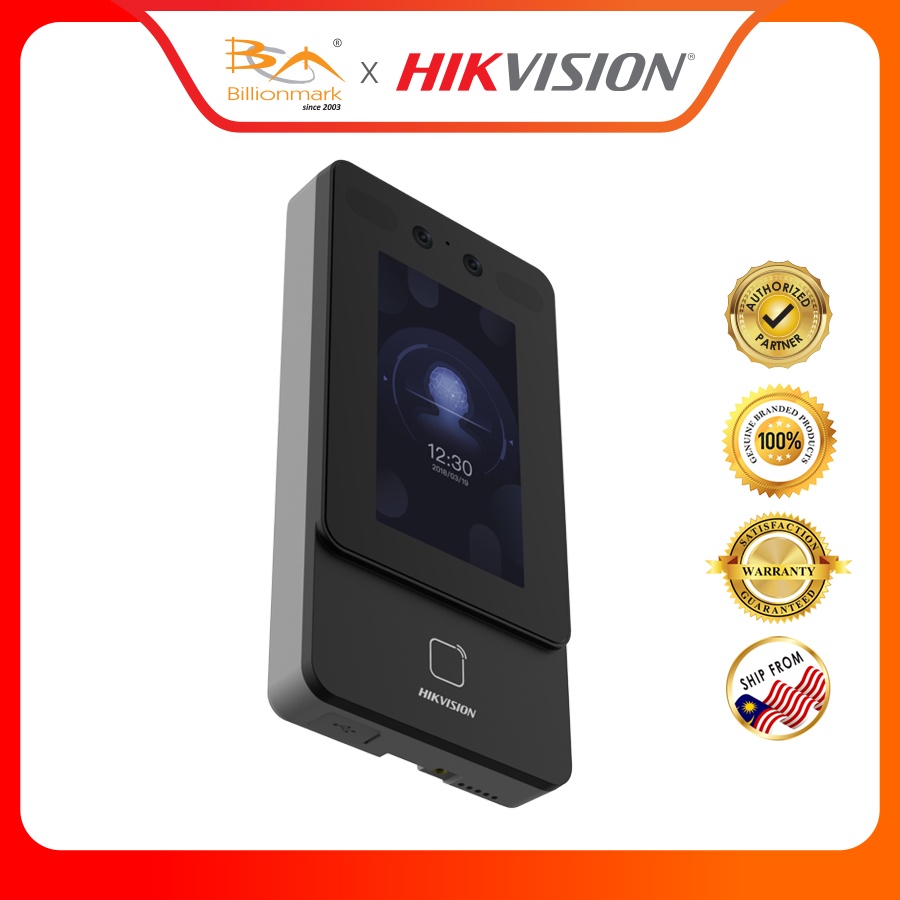 HIKVISION DS-K1T342EX/ MX/ MFX Face Recognition RFID ID EM Card 4.3 LCD ...