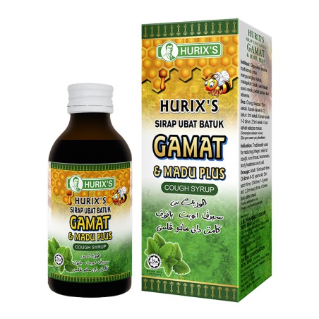 Hurix's Gamat & Madu Plus Cough Syrup 100ml | Shopee Malaysia